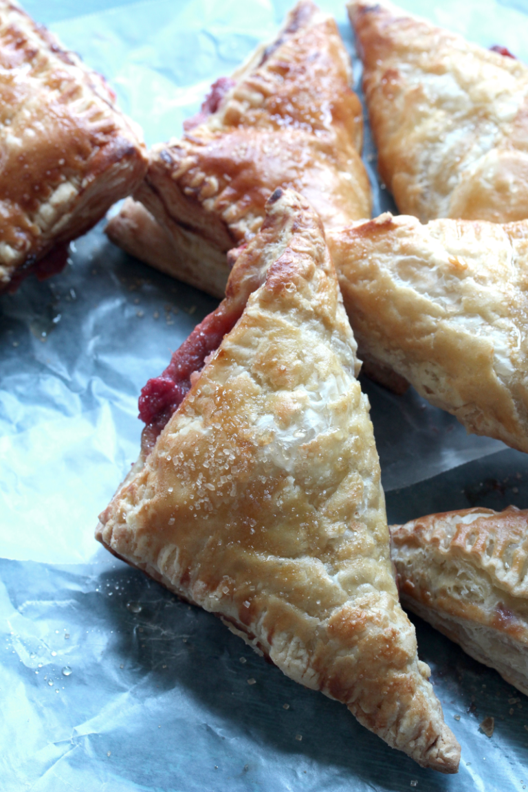 Strawberry Rhubarb Turnovers - Teeny Tiny Kitchen