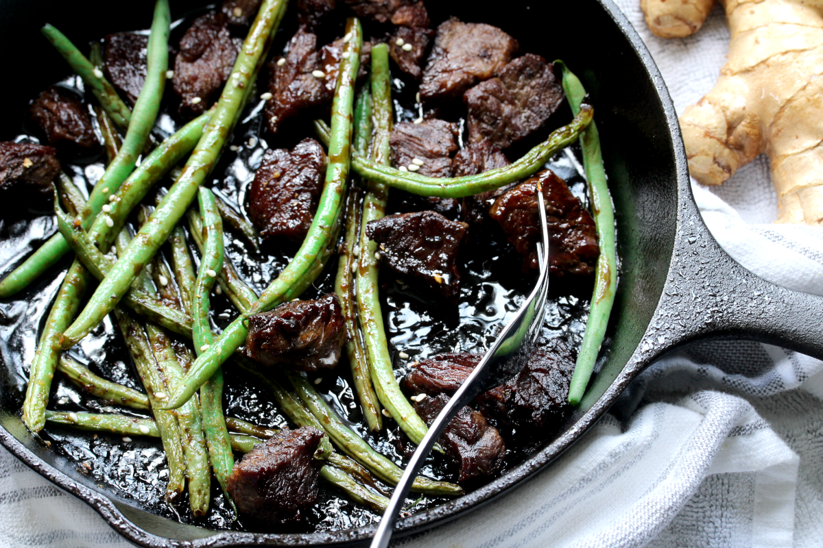 Quick and Easy Beef Sesame Ginger Stir Fry - Teeny Tiny Kitchen