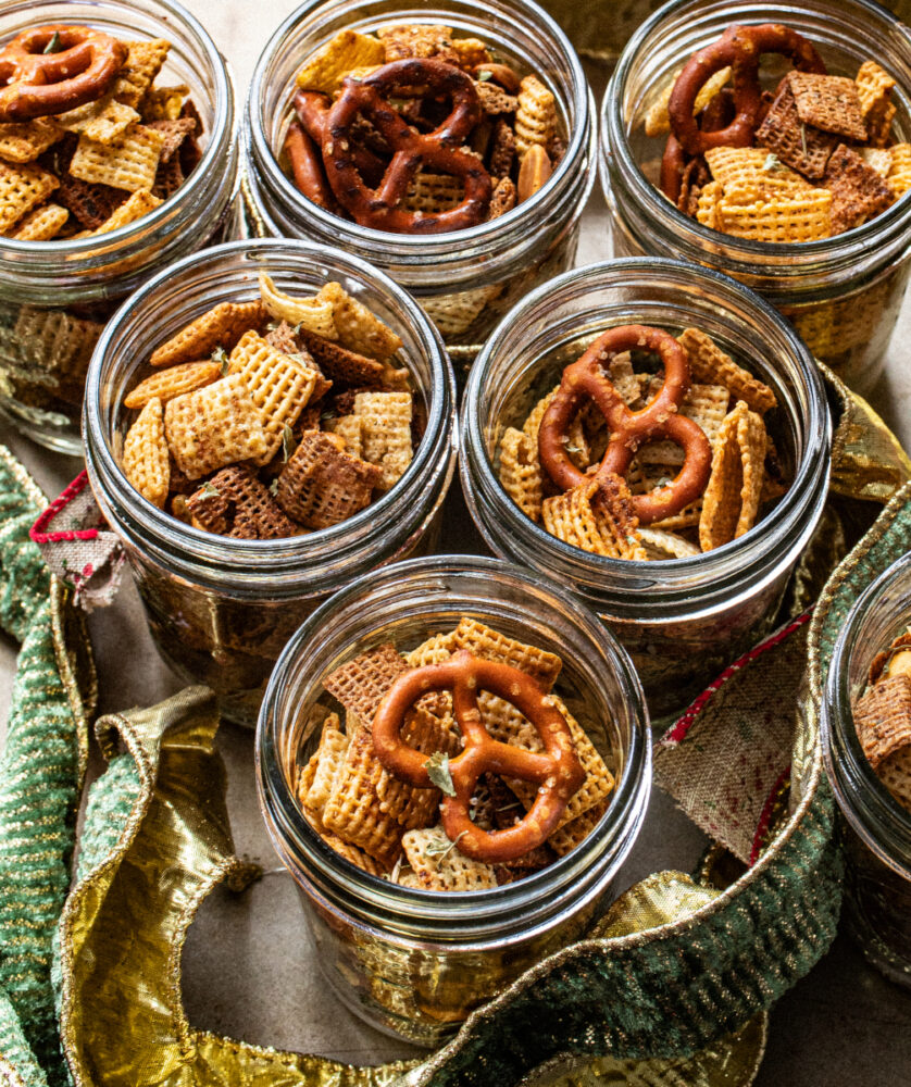 Classic Homemade Chex Party Mix - Teeny Tiny Kitchen
